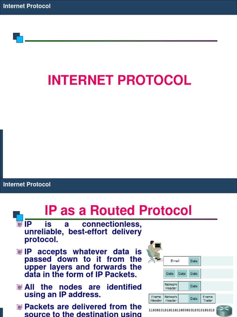 Lecture9 1 | PDF | Internet Protocols | Ip Address