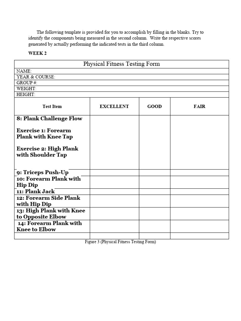 Pathfit 1 Activity 2 | PDF | Limbs (Anatomy) | Human Anatomy