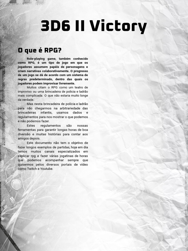 3D6 II Victory | PDF