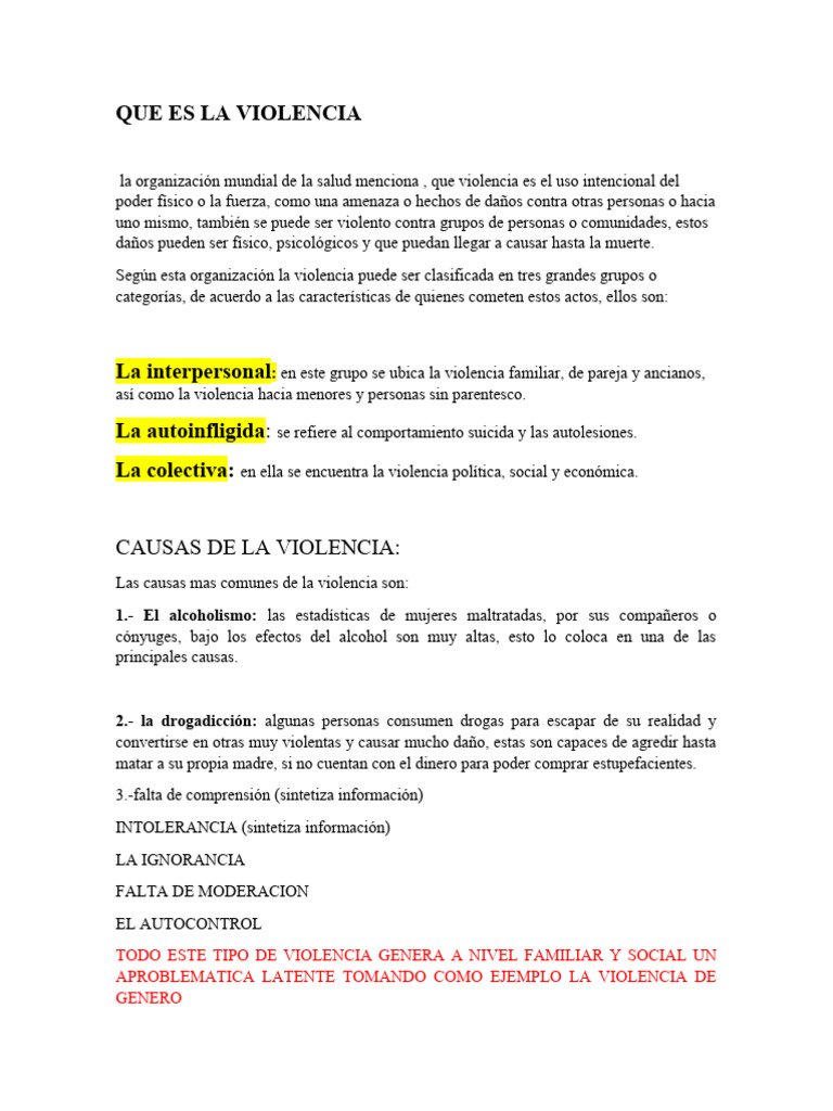 Violencia De Mujer Pdf La Violencia Contra Las Mujeres Violencia