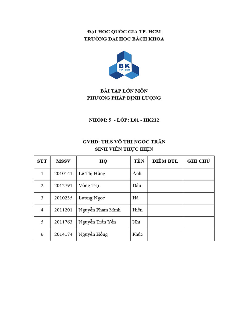 Nhóm 5 L01 HK212 | PDF