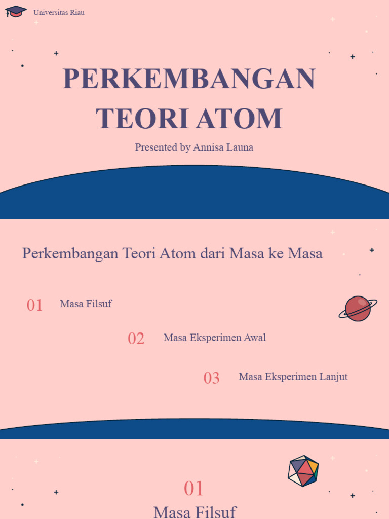 Sejarah Perkembangan Teori Atom | PDF