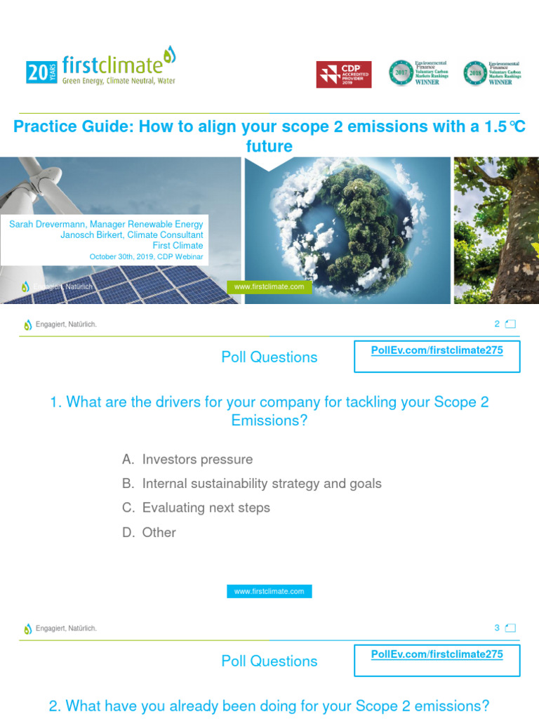 FirstClimate 30-10-2019 RE-Practice-Guide First Climate | PDF