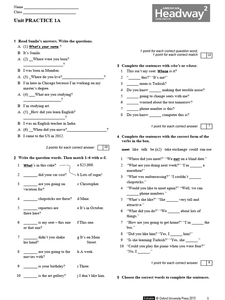 Practice 1a | PDF | Language Arts & Discipline