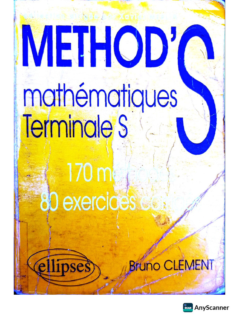 Méthod's Maths Terminale | PDF