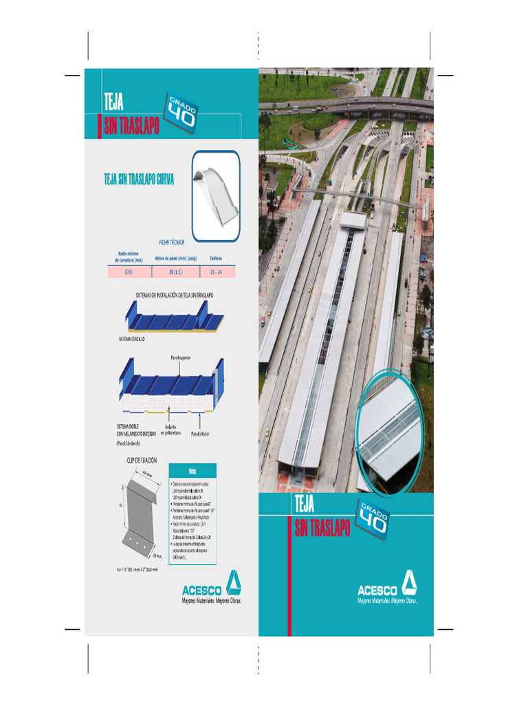 Teja Sin Traslapo | PDF