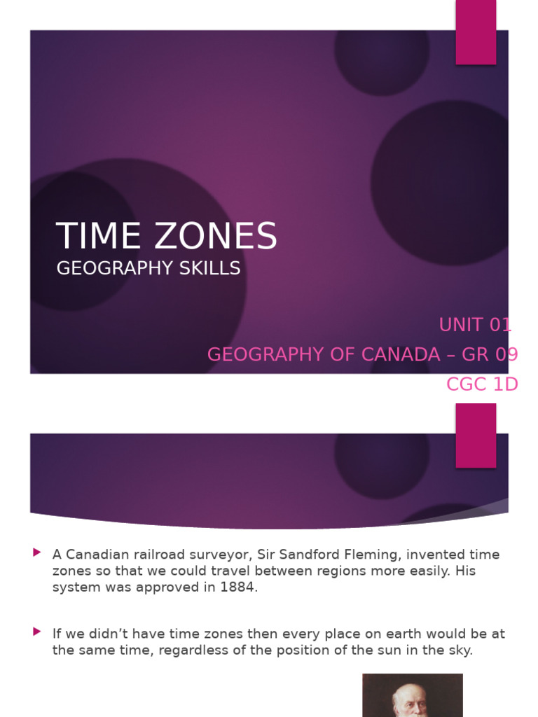 Time Zones PWP | PDF