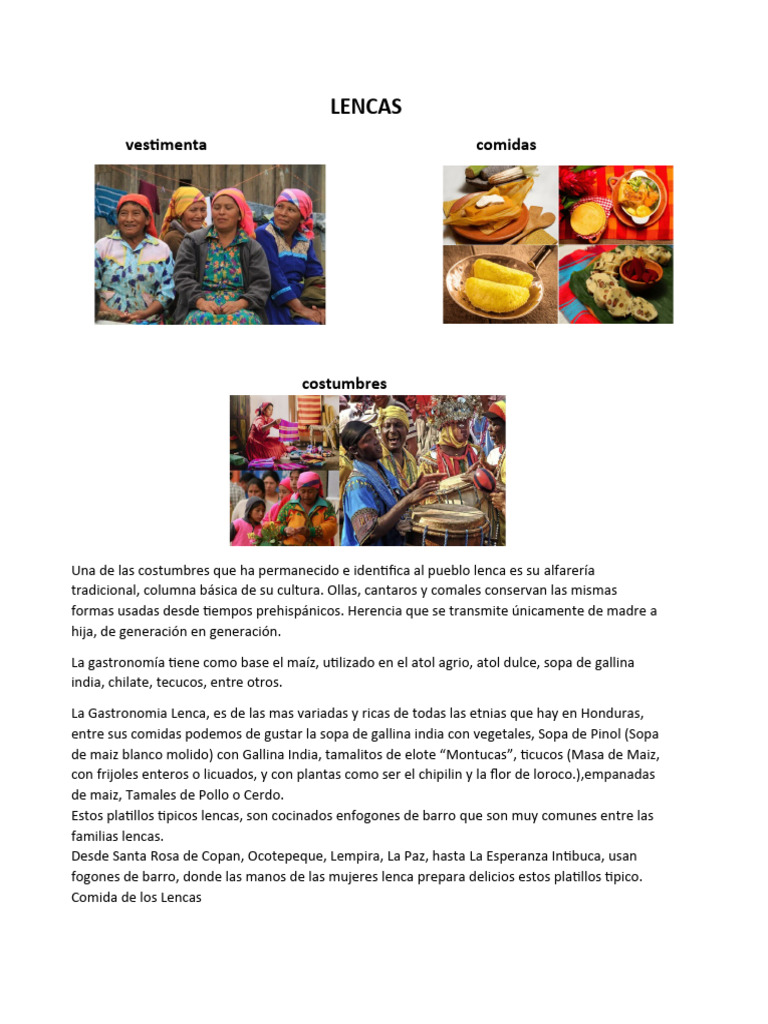 Culturas Indigenas Costumbres, Vestimentas y Comidas | PDF | Pueblos Indígenas de las Américas ...