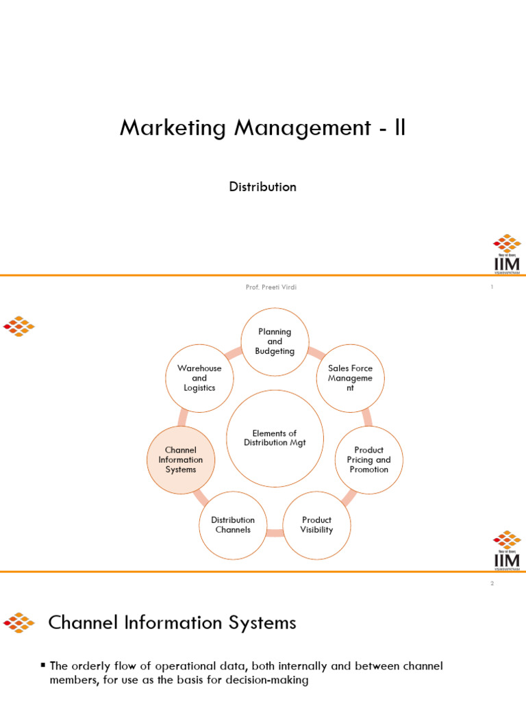 4 - MM2 - Channel Information System | PDF | Marketing | Information