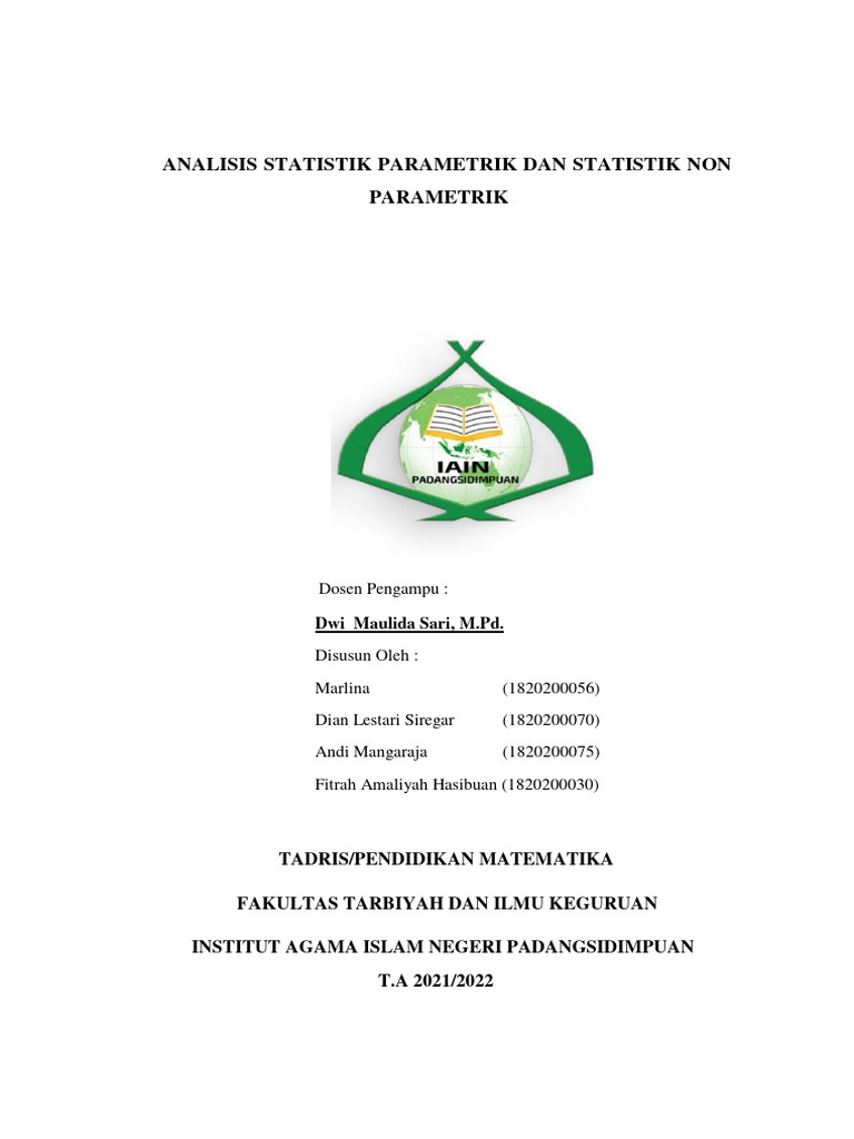 Statistik Inferensial 1 | PDF
