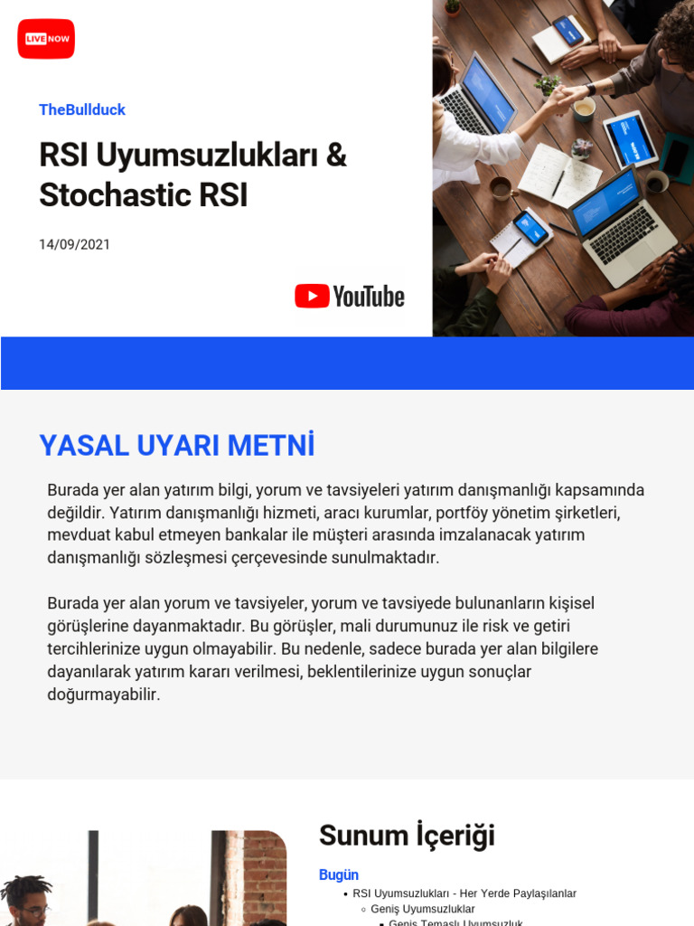Relative Strength Index - RSI Uyumsuzluklar | PDF