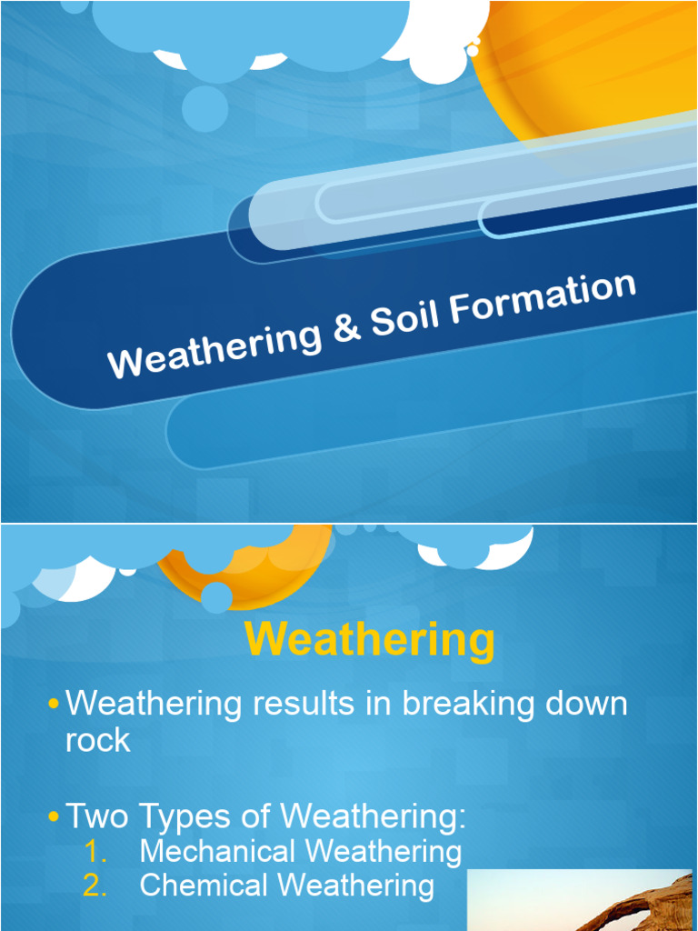 Weathering Soil Formation | PDF