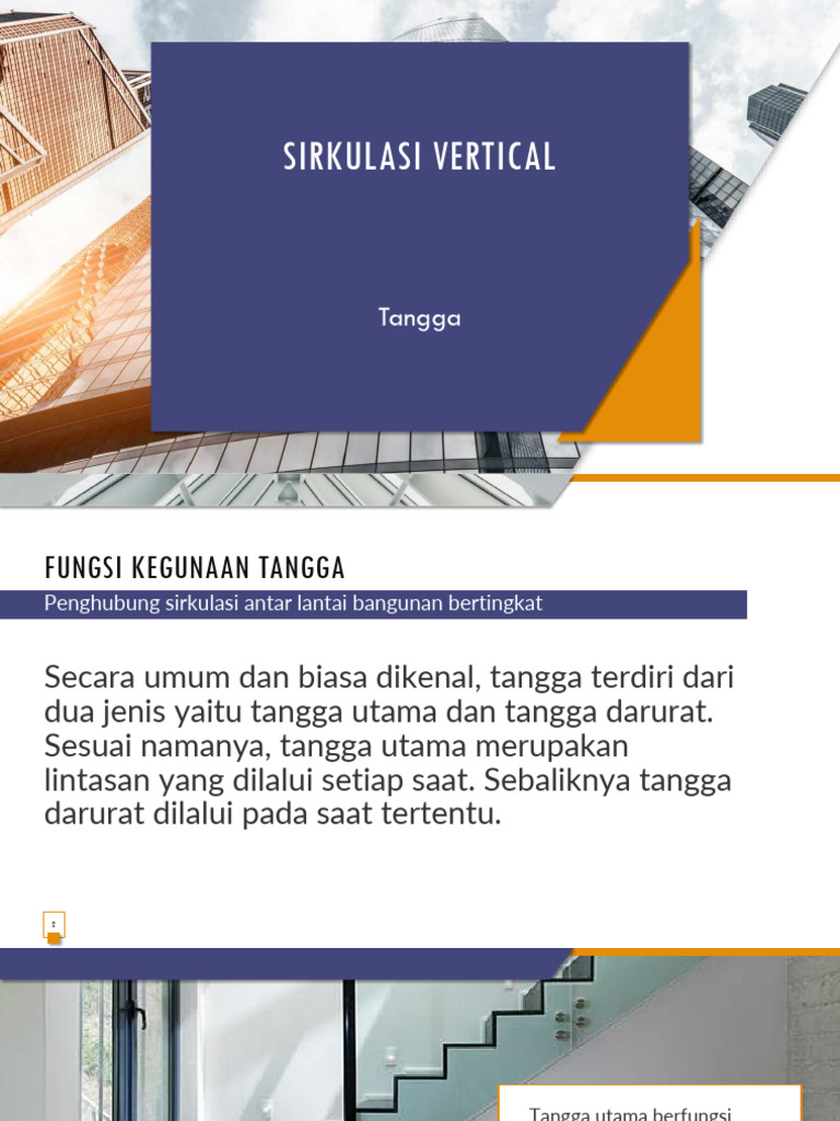 Panduan Desain Tangga Bangunan | PDF