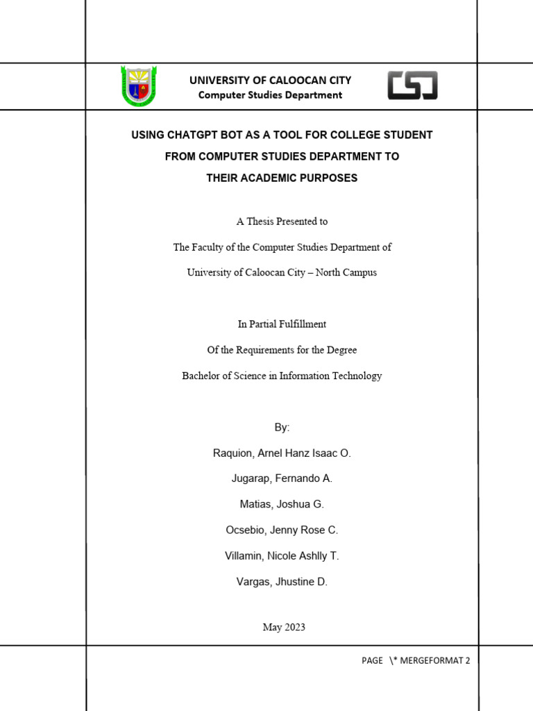 ChatGPT Research Finals | Download Free PDF | Usability | Artificial Intelligence