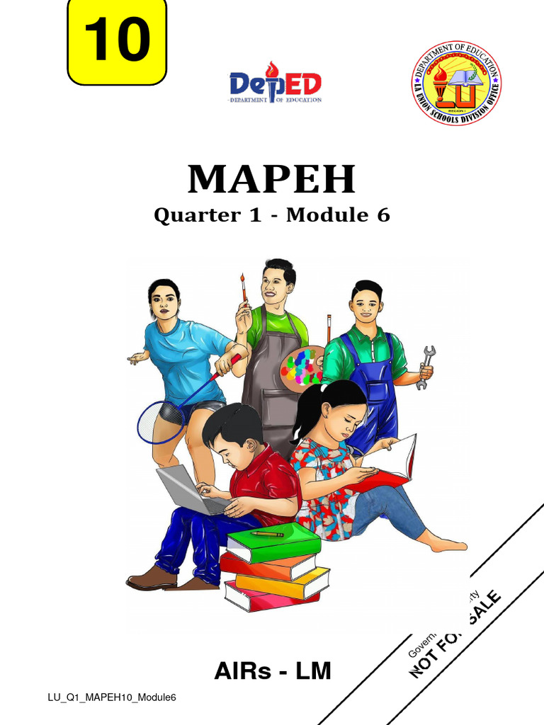 MAPEH10 Module 6 1 | PDF