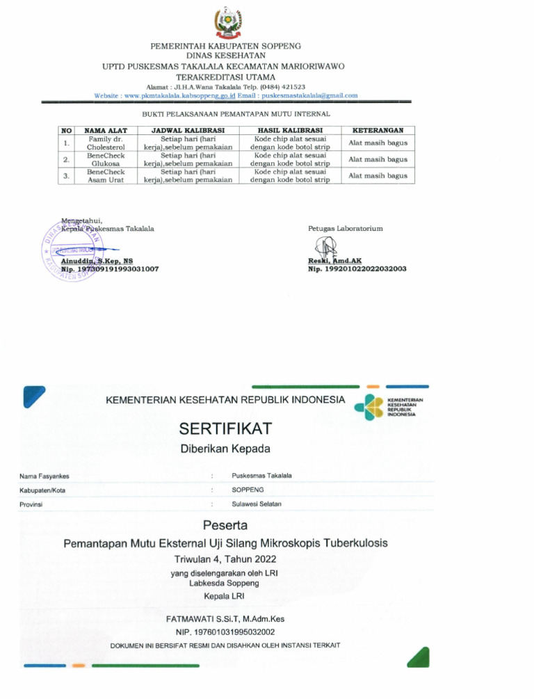 3.9.1.d Bukti Pelaksanaan PMI Dan PME | PDF