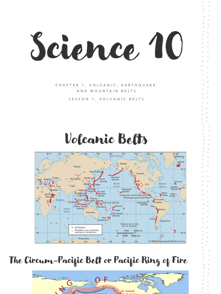 1.1 Volcanic Belts | PDF | Volcano | Types Of Volcanic Eruptions