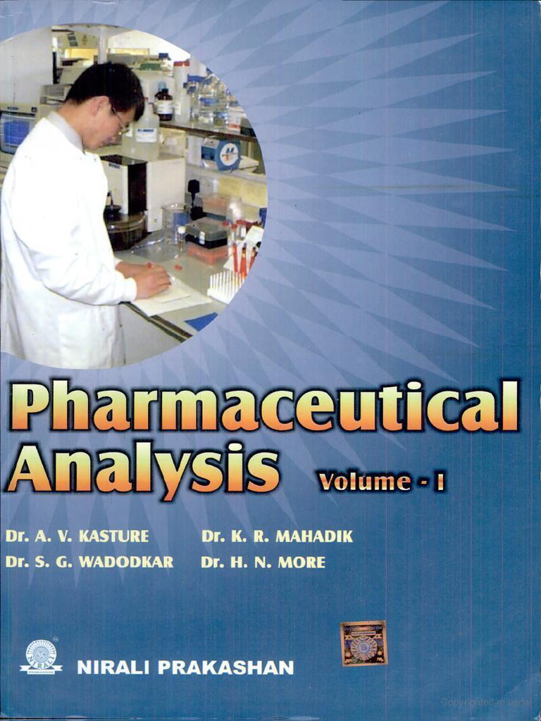 Pharmaceutical Analysis) | PDF