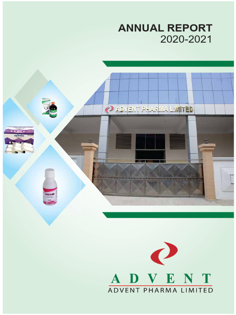 Advent Pharma - 2020-2021 | PDF | Dividend | Financial Statement