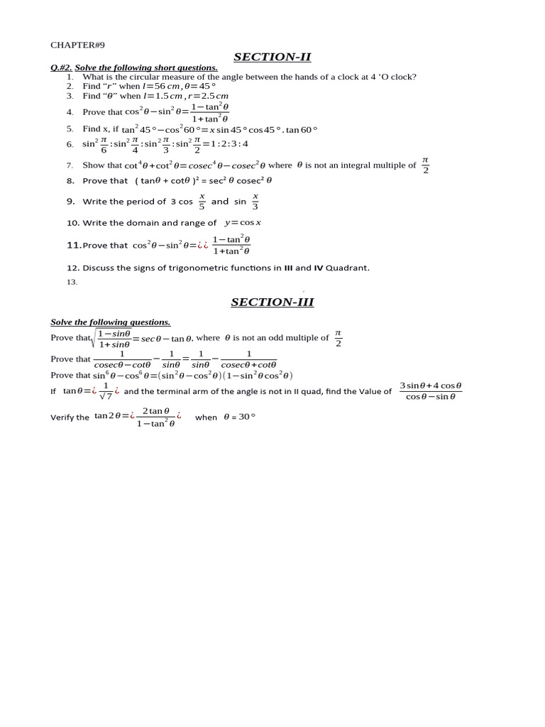 CH#9 | PDF | Elementary Mathematics | Combinatorics