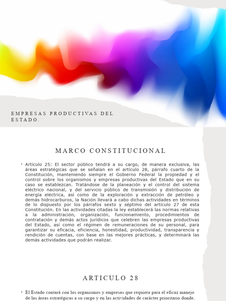 Empresas Productivas Del Estado | Descargar gratis PDF | México | Gobierno Empresas Productivas Del Estado | Descargar gratis PDF | México | Gobierno