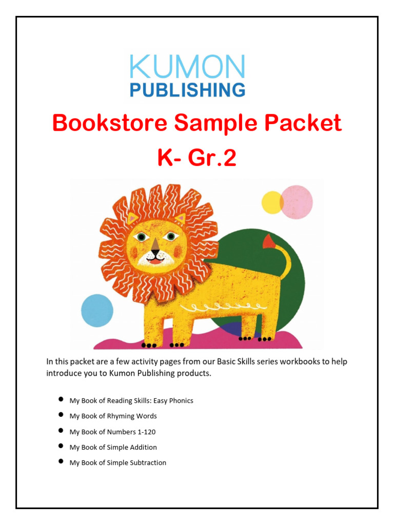 Bookstore Packet K2 | PDF | Phonics | Cognitive Science