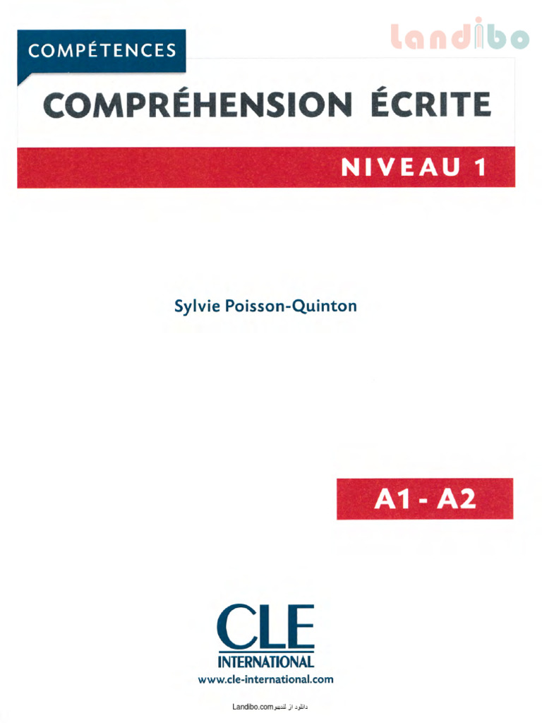 Comprehension Ecrite 1 | PDF