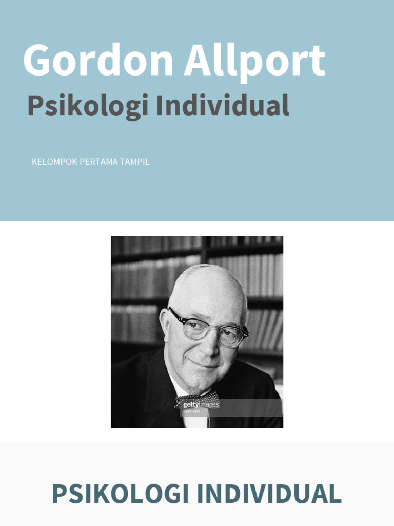 Gordon Allport | PDF
