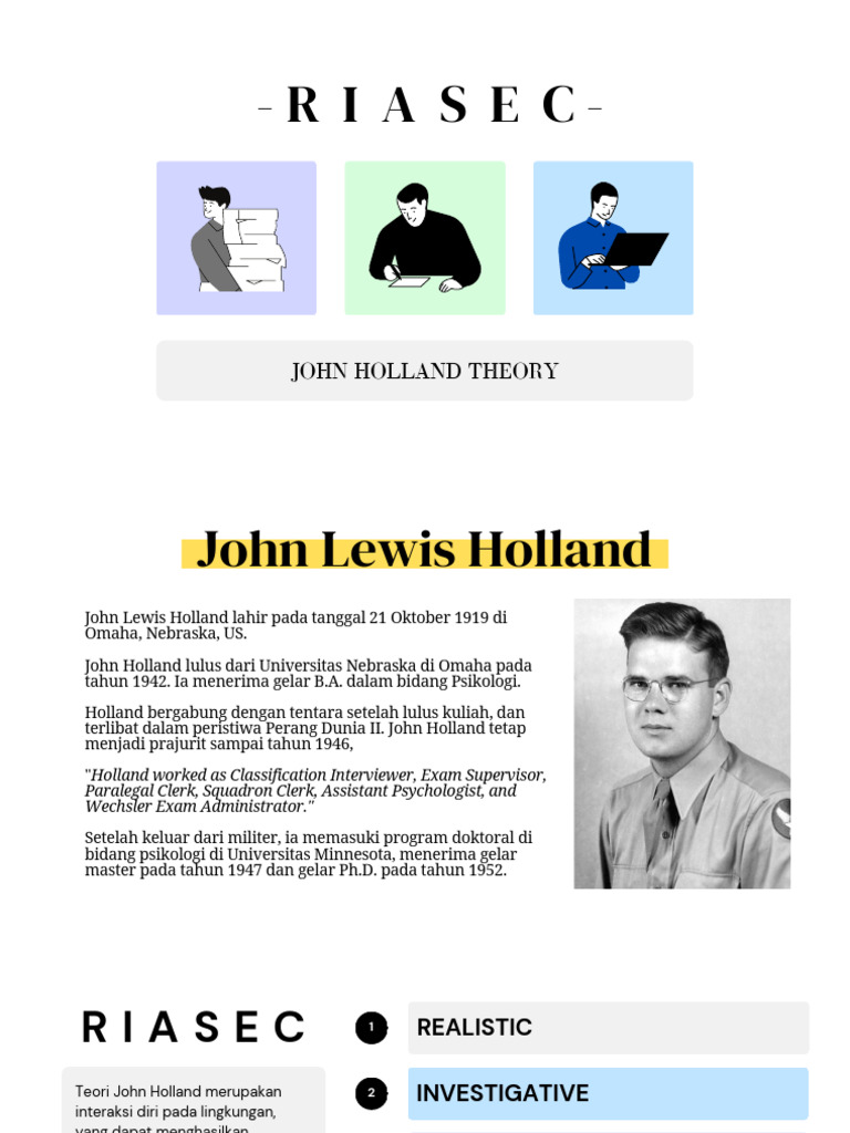 RIASEC - Holland Test | PDF