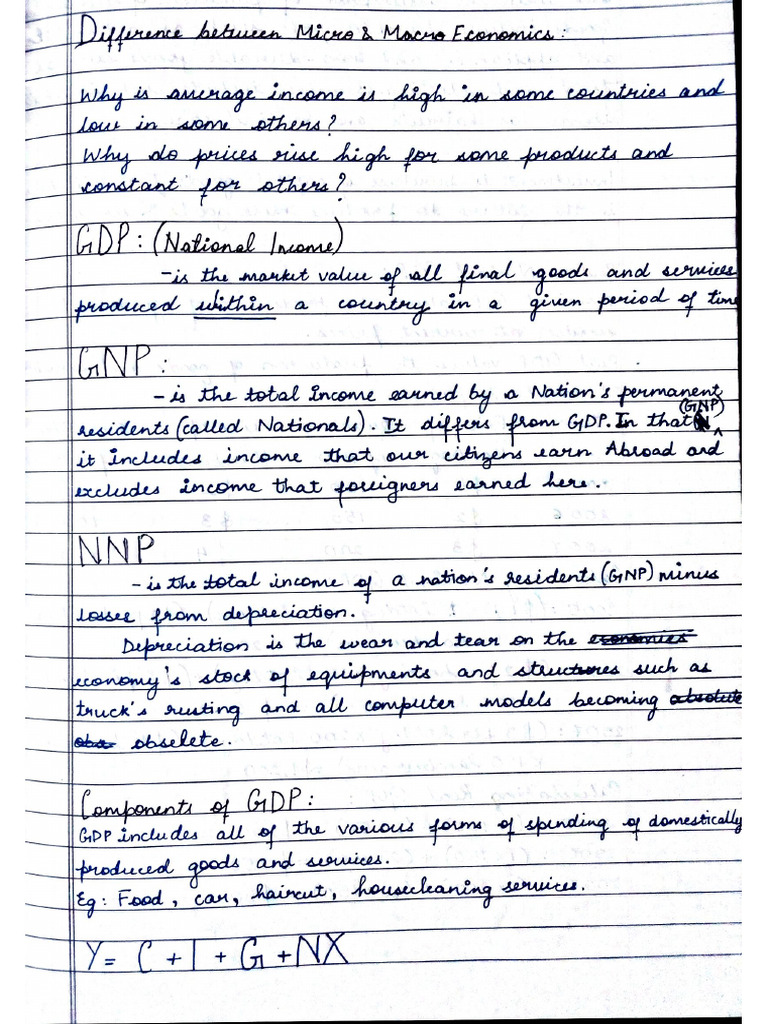 Eco Notes | PDF