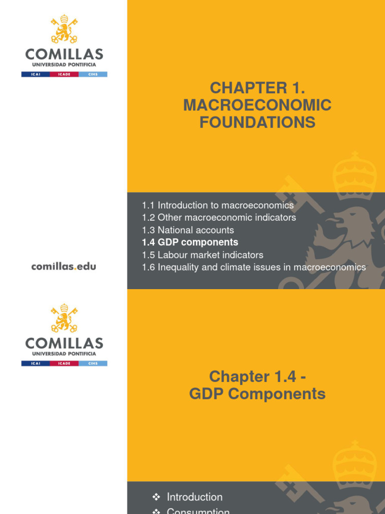 Understanding GDP Components and Indicators | PDF | Consumption ...