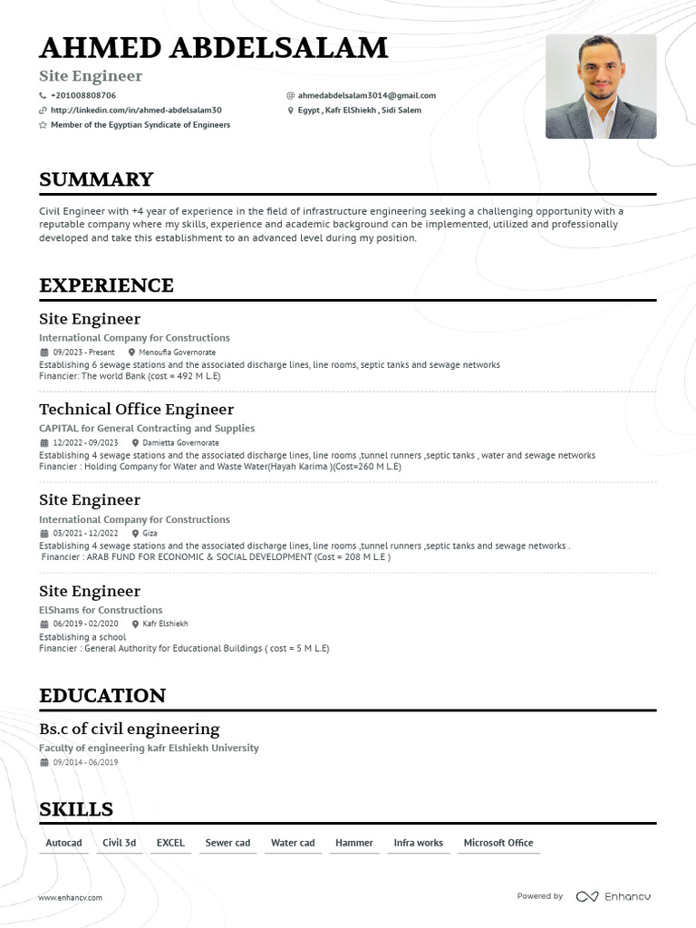 Ahmed Abdelsalam Resume | PDF