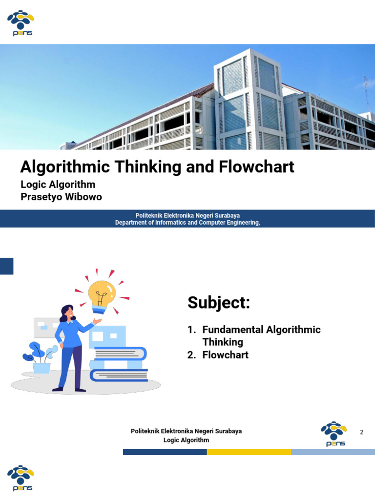 M3 - Algorithmic Thinking and Flowchart | PDF | Computers | Technology ...