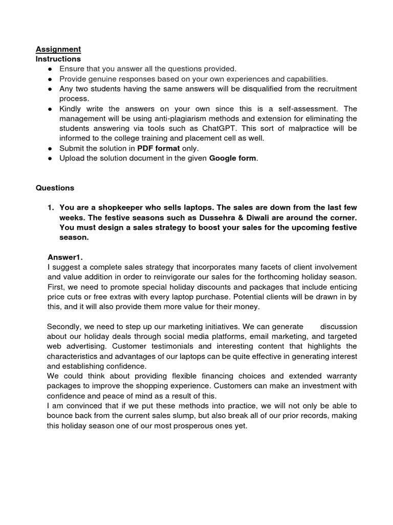 Edu-Versity Assignment | PDF | Sales | Mentorship