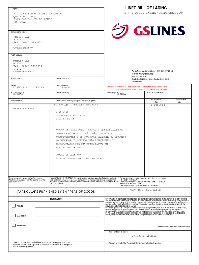 BL BK22BK0202830 Lista Anexa | PDF