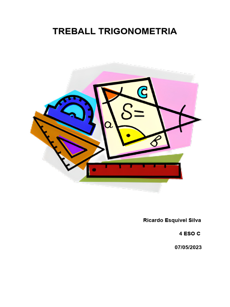 Treball Trigonometria. | PDF