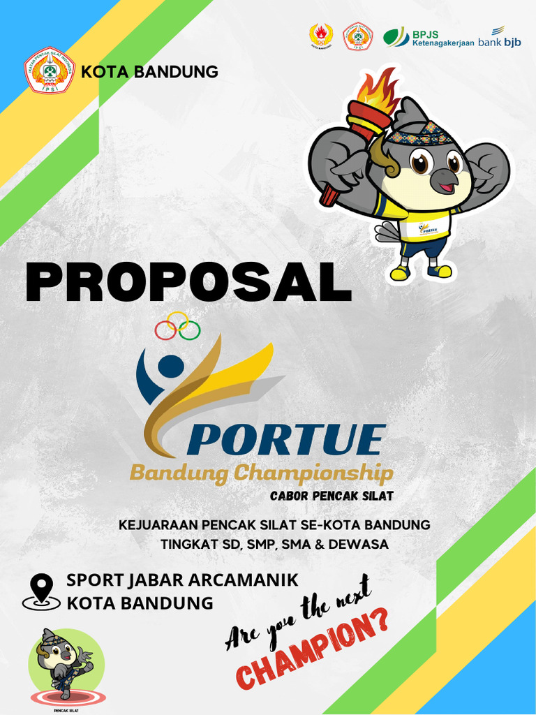 Proposal Portue Silat Bandung Championship 2023 | PDF