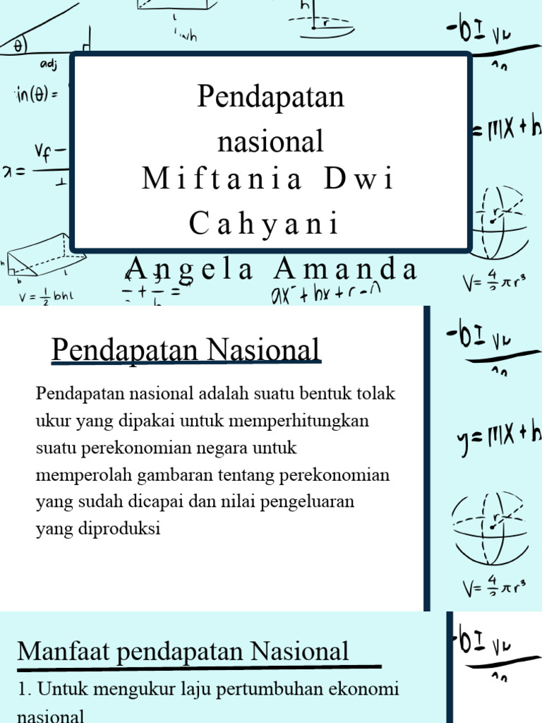 Interpreting Numerical Expressions Math Presentation in Light Blue Math ...