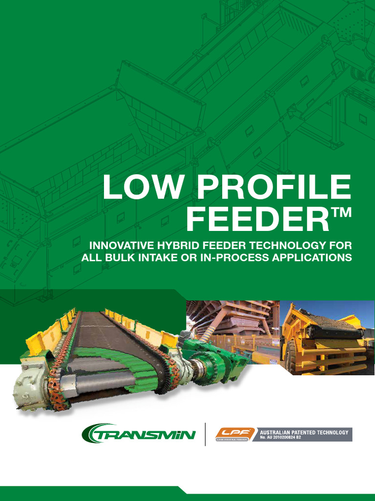 Transmin - Low Profile Feeder - 2 | PDF