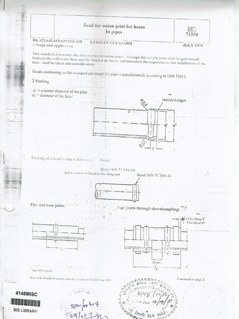 Din 71550 | PDF