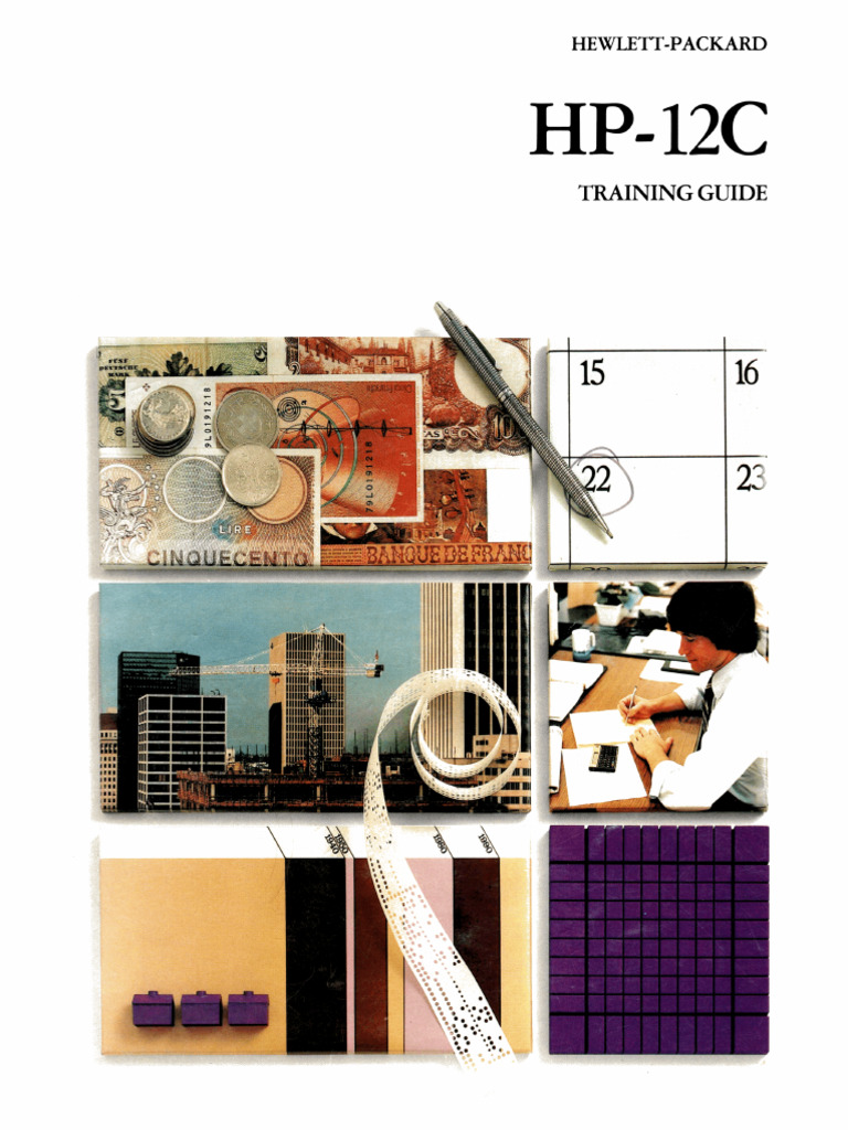 HP-12C Calculator Training Guide | PDF | Calculator | Arithmetic