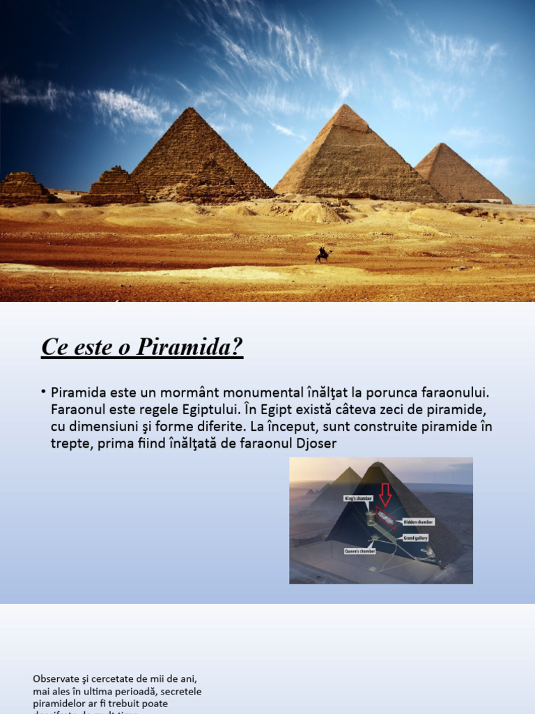 Piramidele Din Egipt | PDF