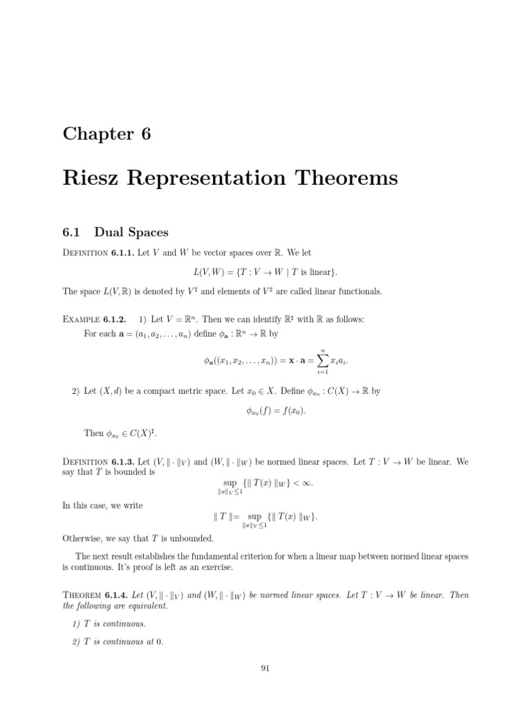 Chapter 6 | PDF | Space | Functions And Mappings