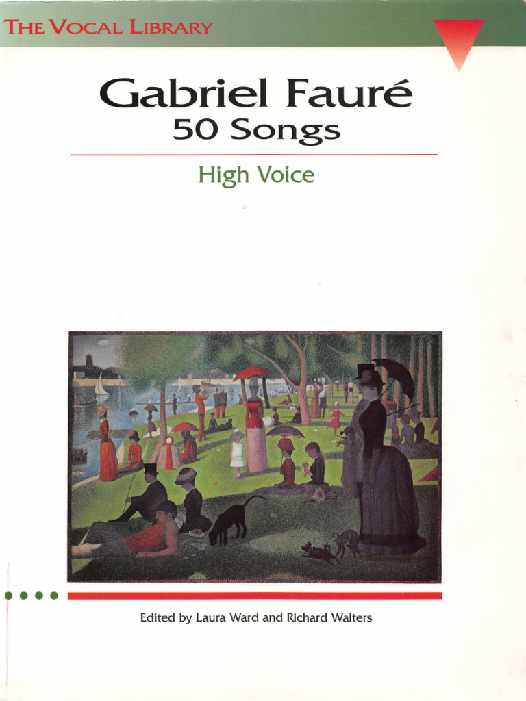Faure Songs (Hal Leonard, High) | PDF