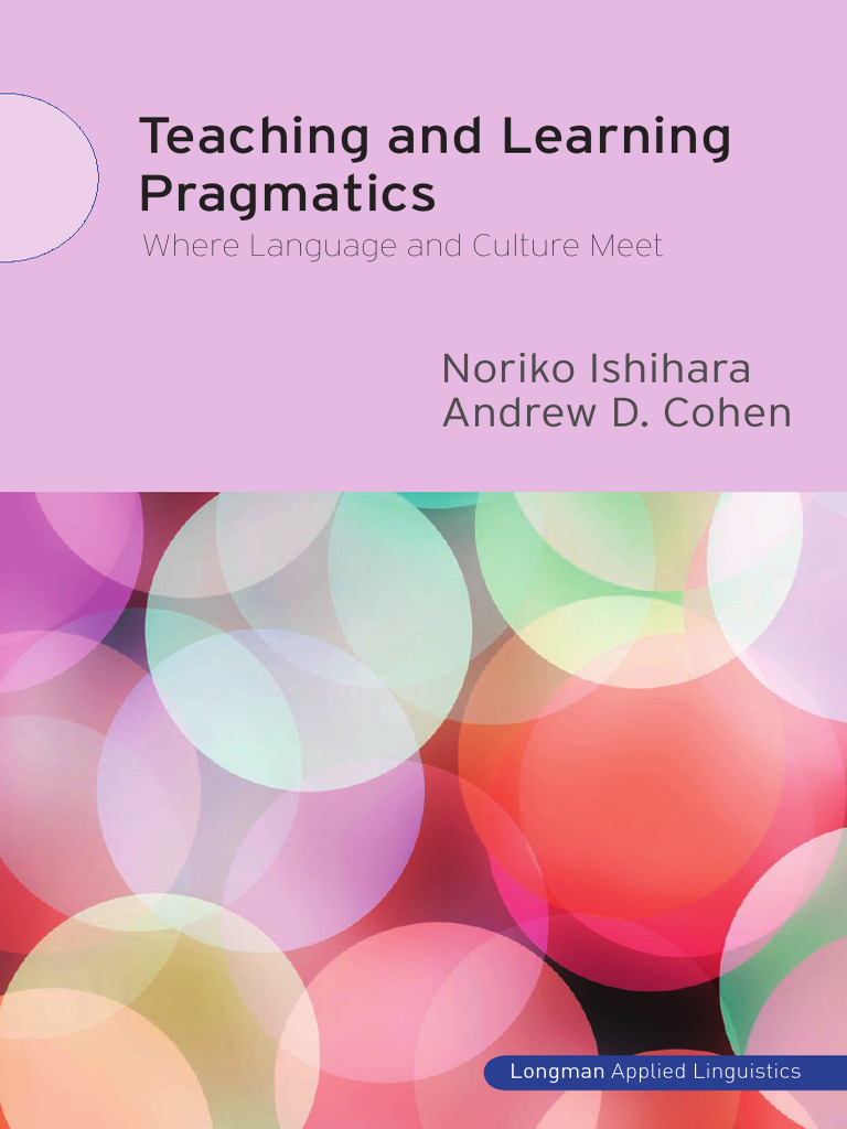 Pragmatics for Language Educators | PDF | Second Language Acquisition | Second Language
