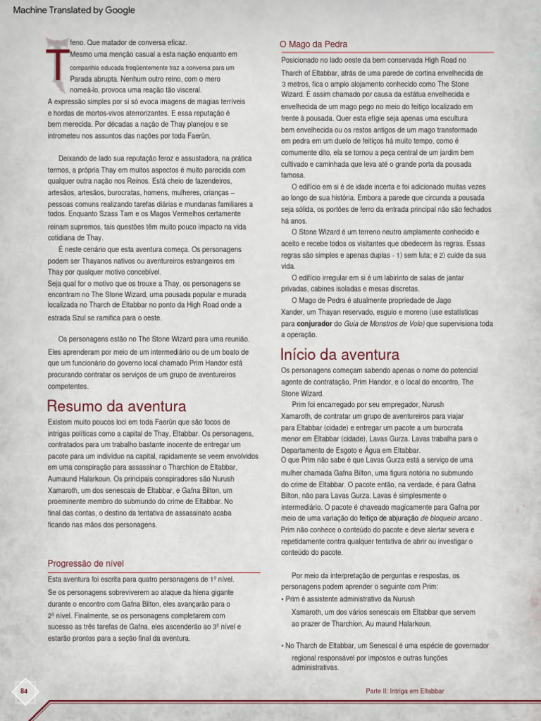 Land of Red Wizard - Traduzido | PDF | Roupas | Teoria da Conspiração