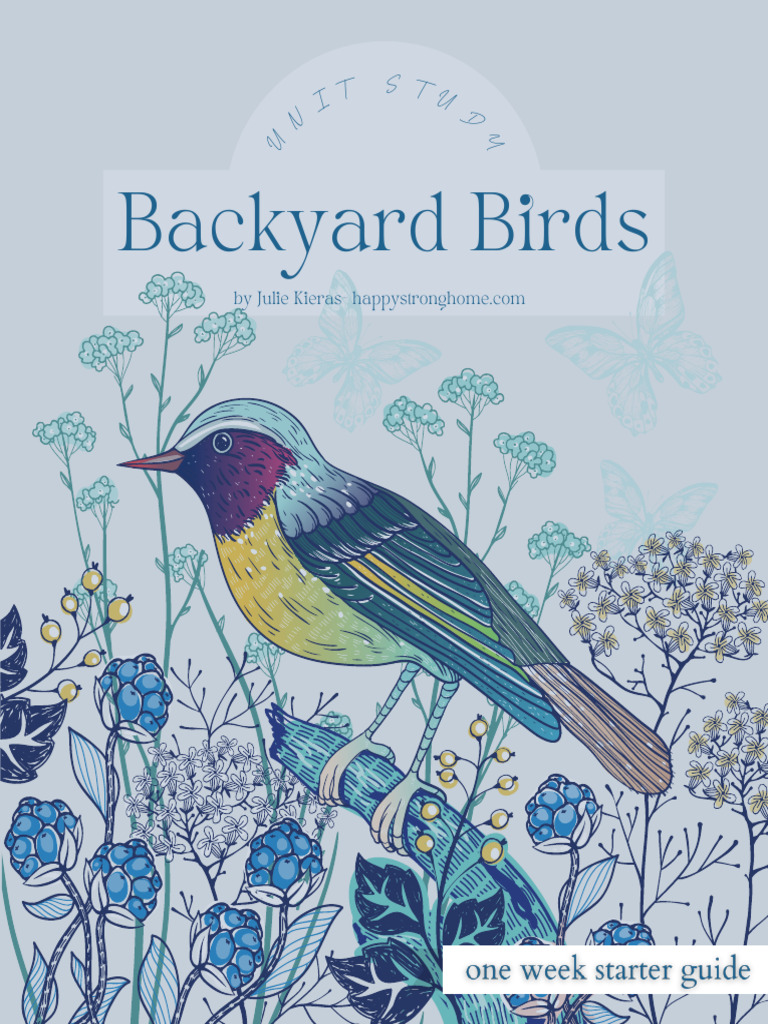 Backyard Birds Unit Study SAMPLE | PDF | Birds | Birdwatching
