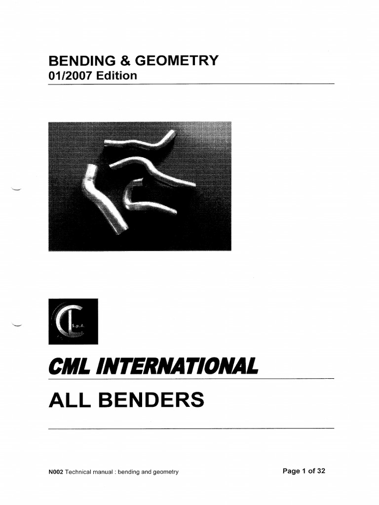 Bending Geometry 0107 | PDF