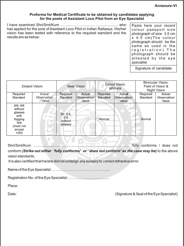 Vision Certificate | Download Free PDF | Light | Vision