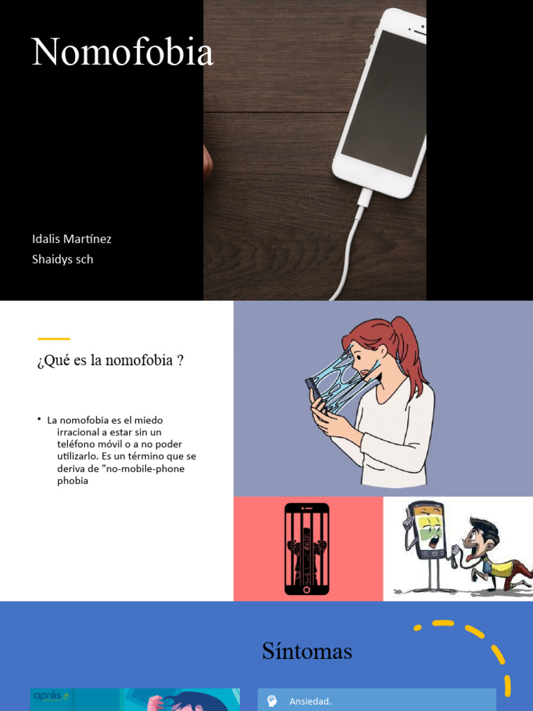 Comprende y Combate la Nomofobia | PDF | Ciencias sociales